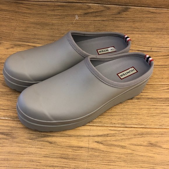 Hunter | Shoes | New Hunter Play Welly Clogs Platform 1 | Poshmark